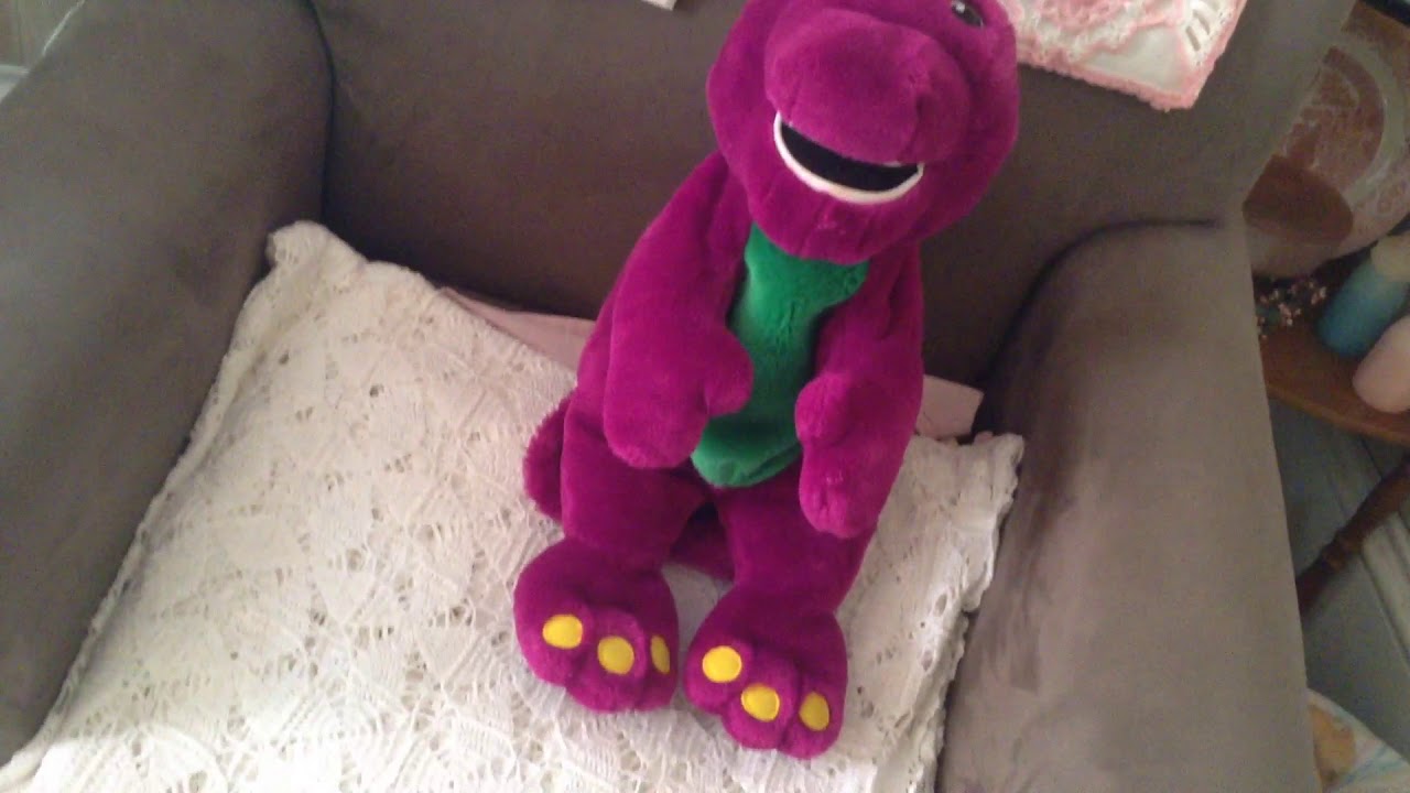 Barney Actimates Plush Doll.mp4 - YouTube