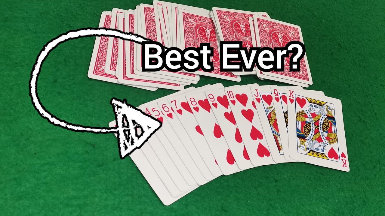 Lear the best card trick ever. - YouTube
