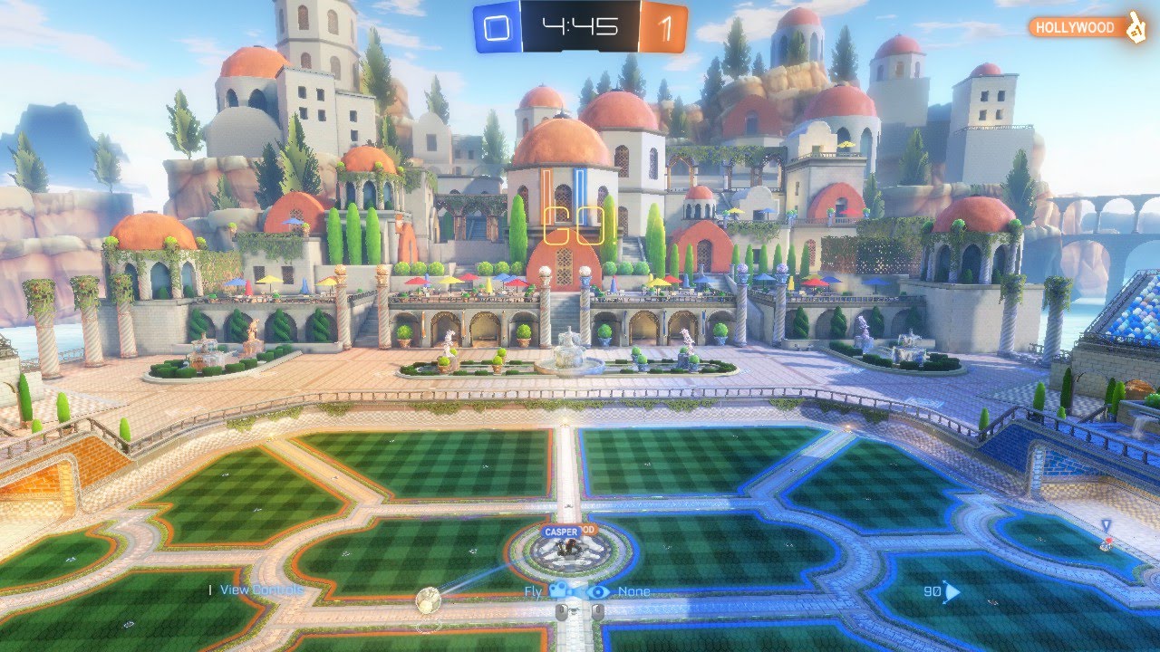 Rocket League Utopia Coliseum the brand new map v1.04 patch update ...