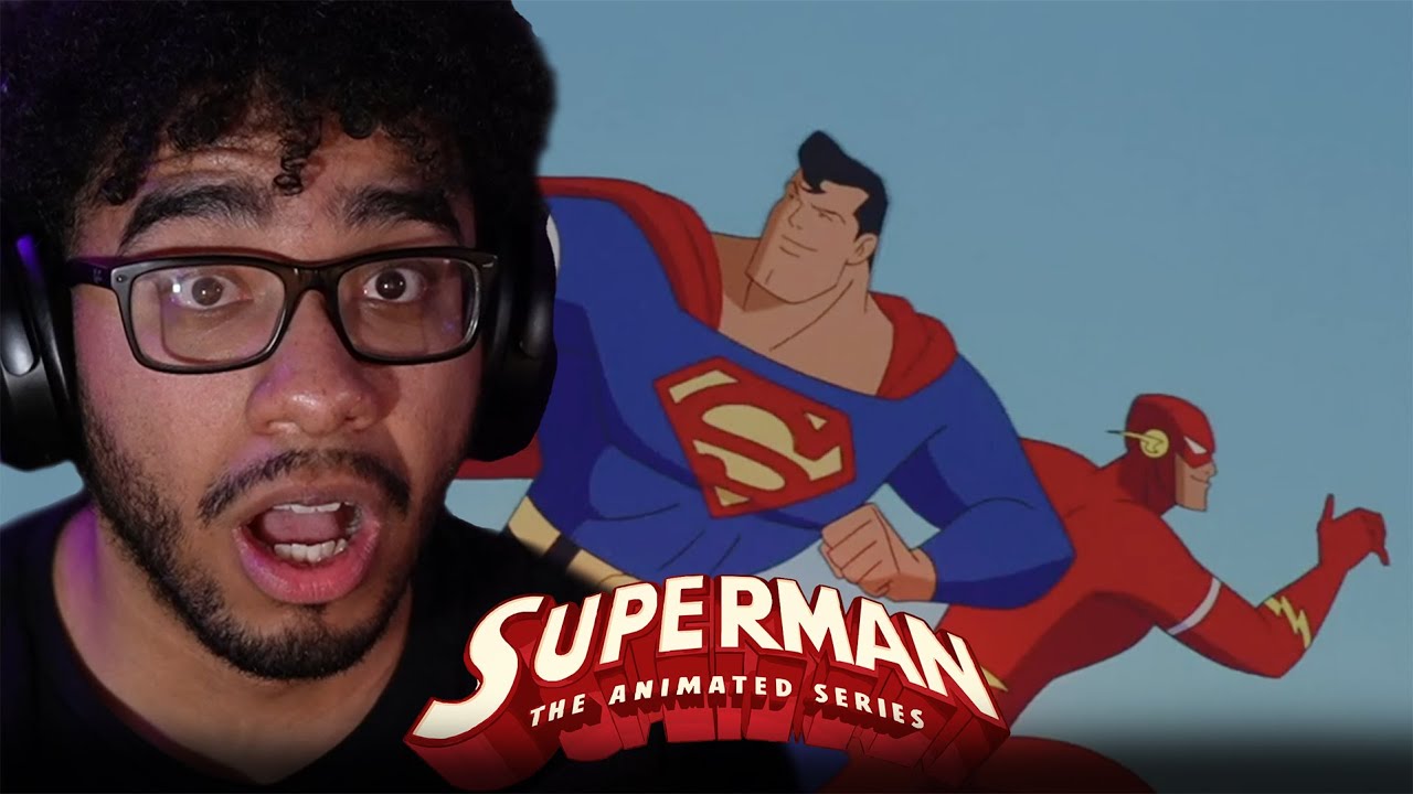 Superman: The Animated Series -1x18- Reaction(Speed Demons) - YouTube