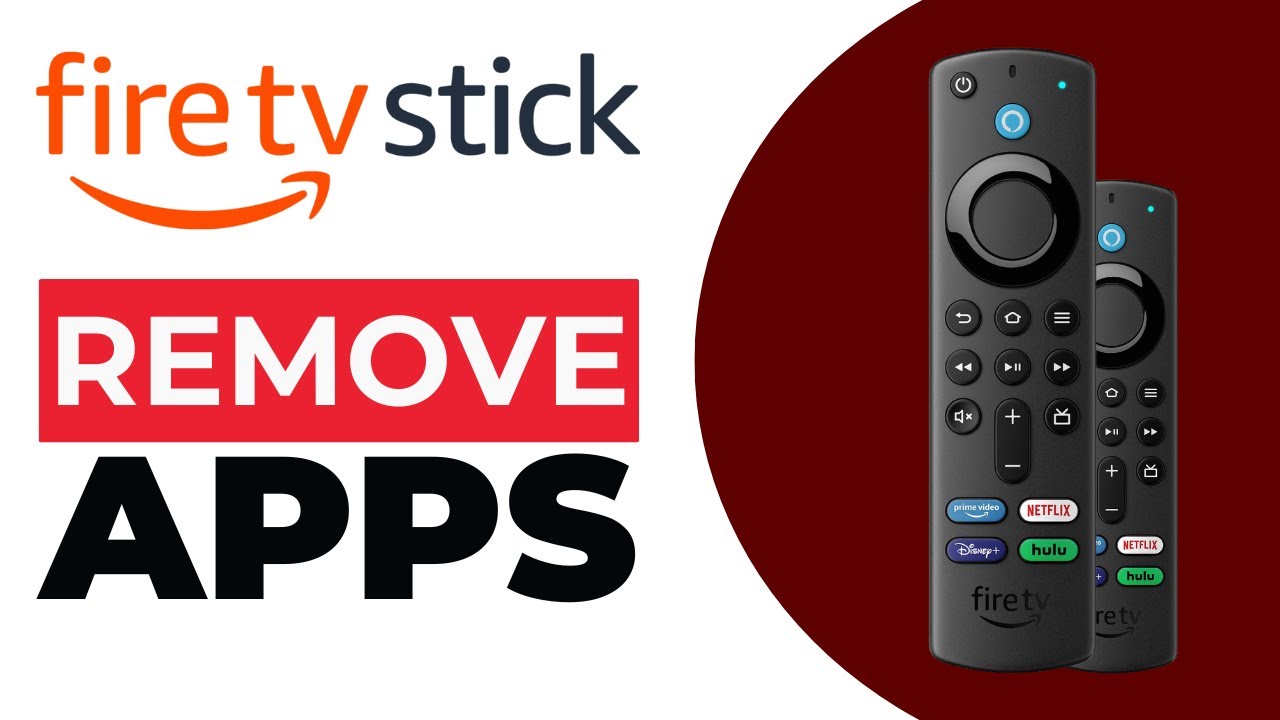 HOW TO REMOVE AMAZON APP FROM FIRESTICK – Clean Up Your Fire TV (2025 ...