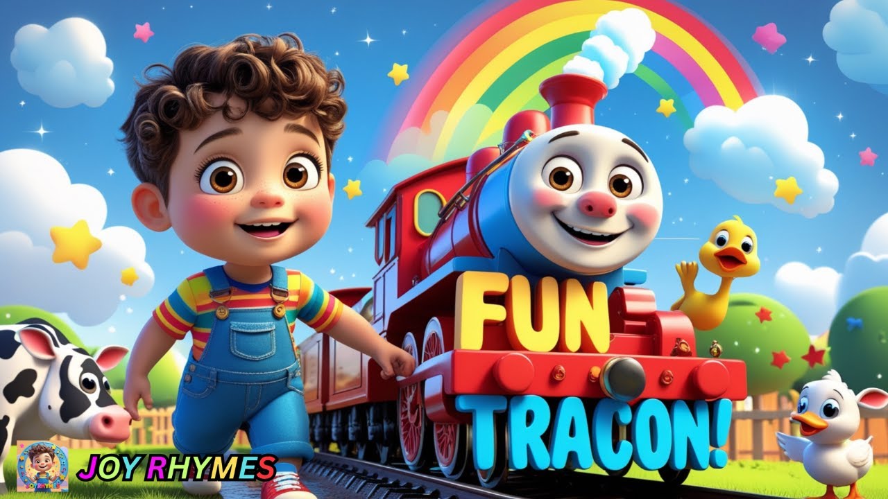 Choo Choo Train Song 🚂 | Fun Kids Learning Adventure 🎶 - YouTube