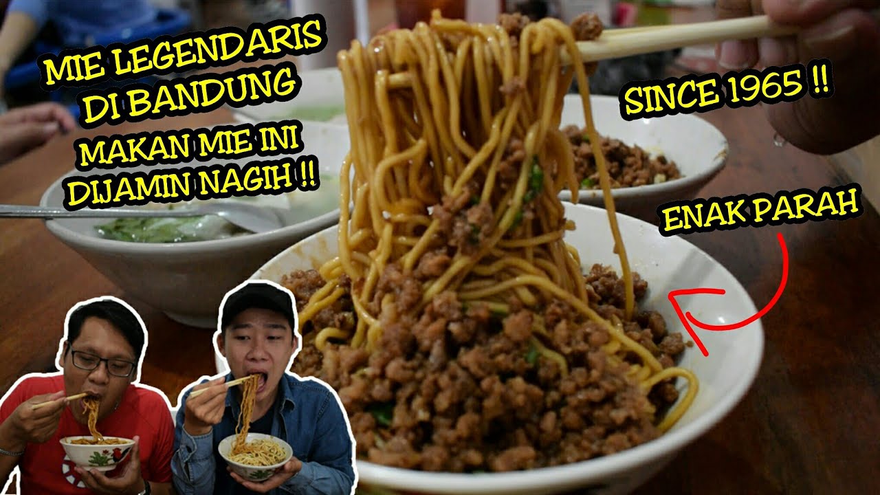 MIE PALING ENAK DI KOTA BANDUNG !! MIE NARIPAN - YouTube