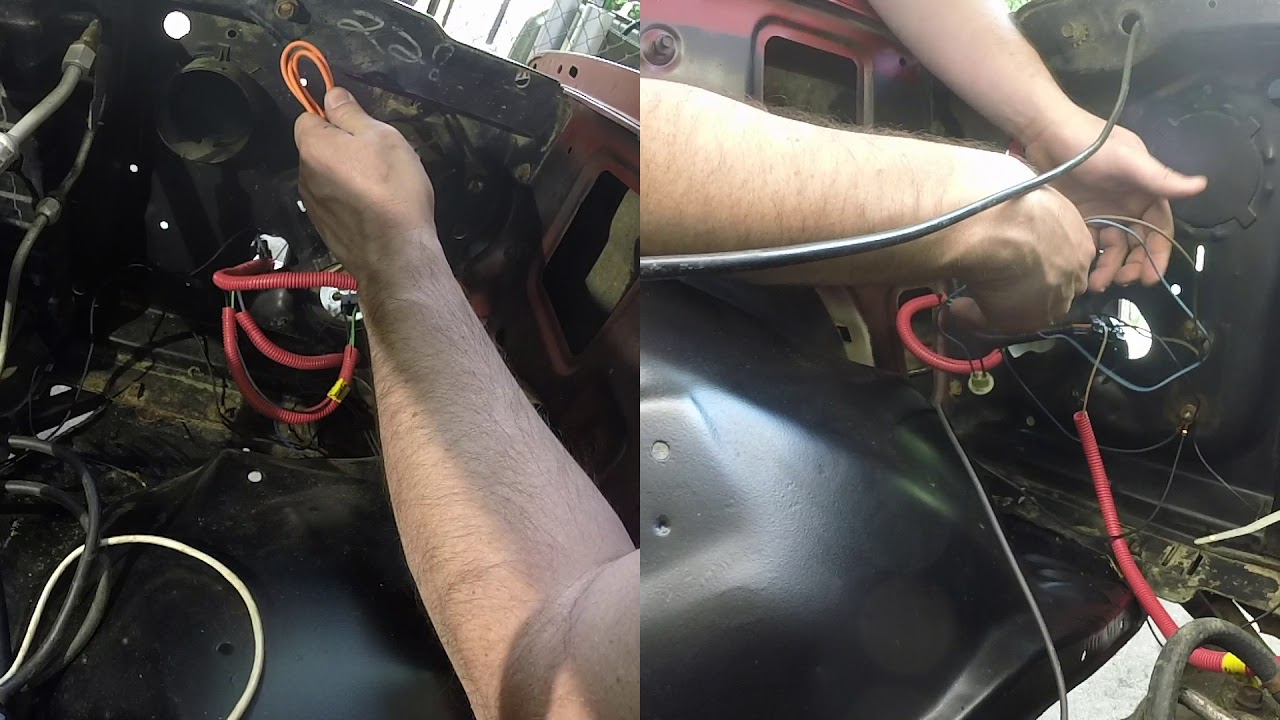 1985 C10 clean up under the hood. - YouTube