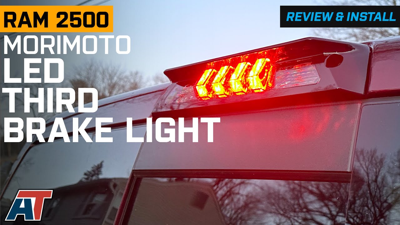 2010-2018 RAM 2500 Morimoto X3B LED Third Brake Light Review & Install ...