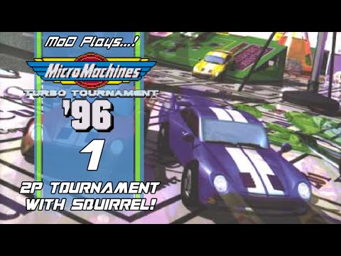 Micro Machines 96 - 2P Rookie Tournament with Squirrel! [MoD Plays ...