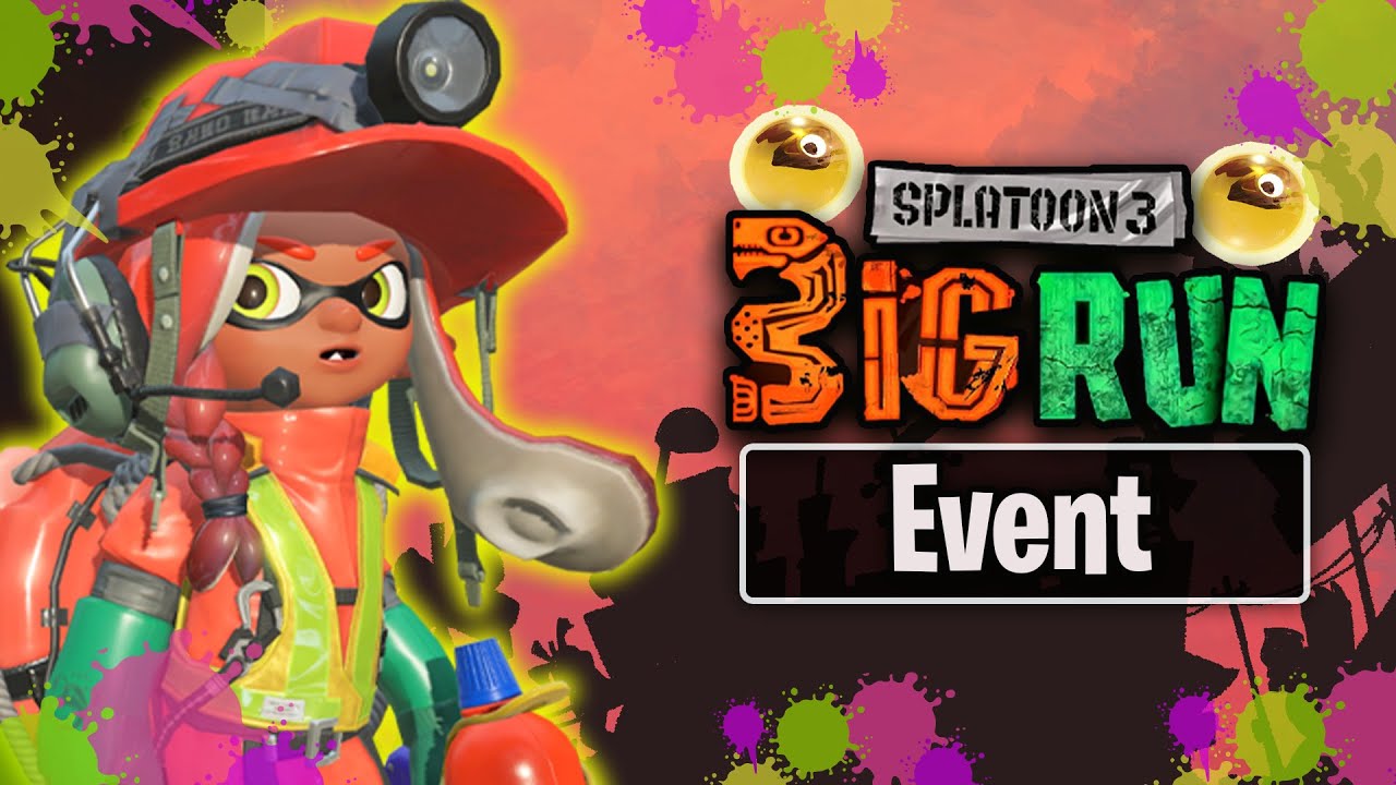 Splatoon 3 GRAND FEST BIG RUN | Live Stream - YouTube
