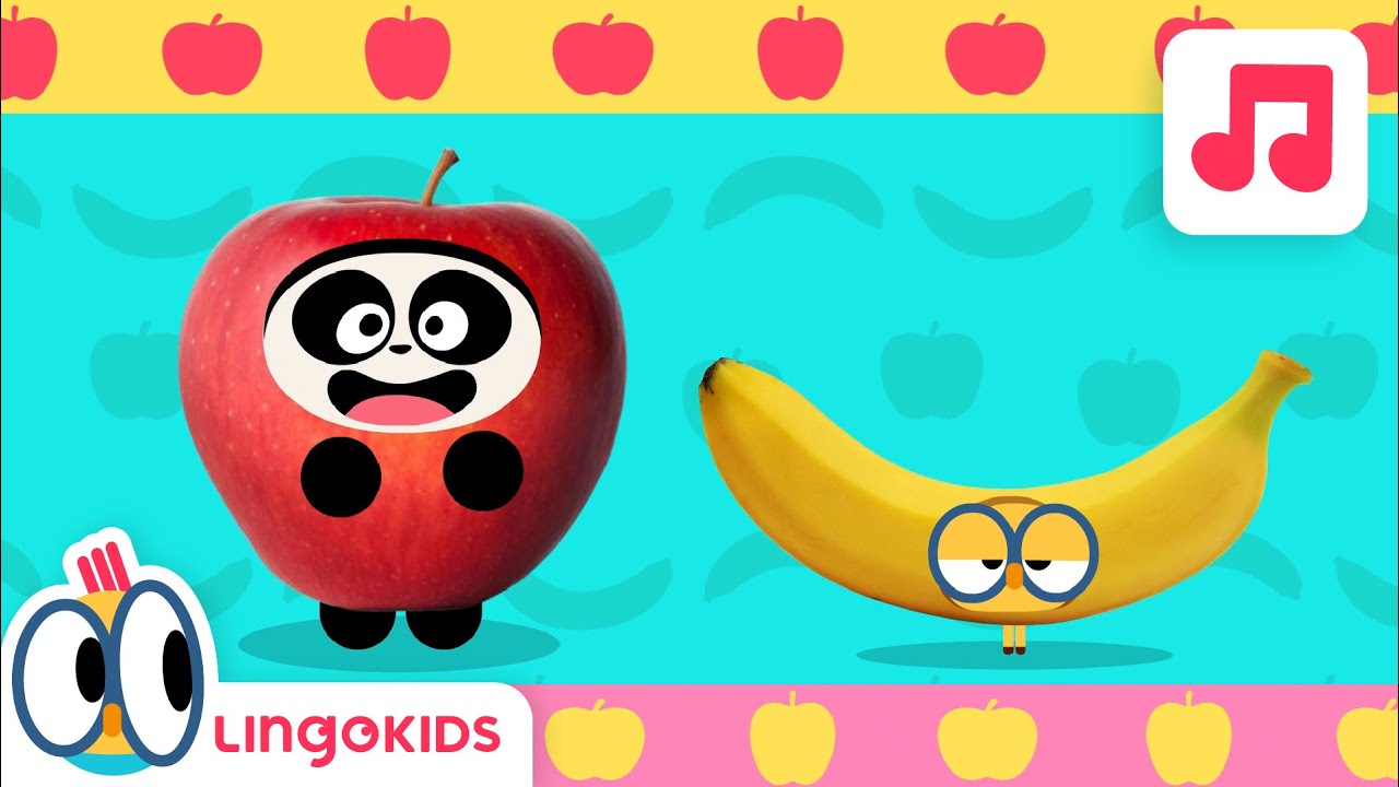 Apples and Bananas 🍎🍌 Nursery Rhymes For Kids | Lingokids - YouTube