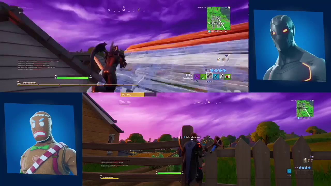 How To Split Screen on Fortnite (this only works on XBO&PS4!!) [2020 ...
