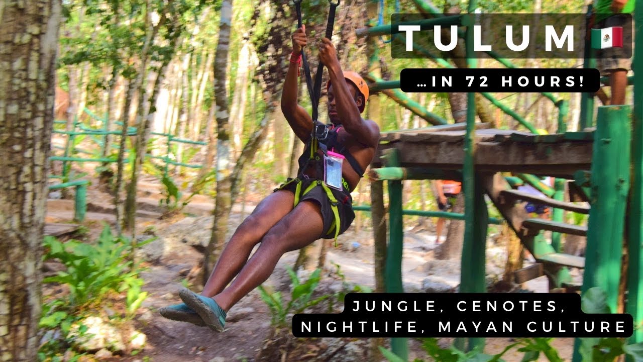 ADVENTURES IN TULUM 🇲🇽 | Jungle, Cenotes, Zipline, Chichen Itza, Beach ...