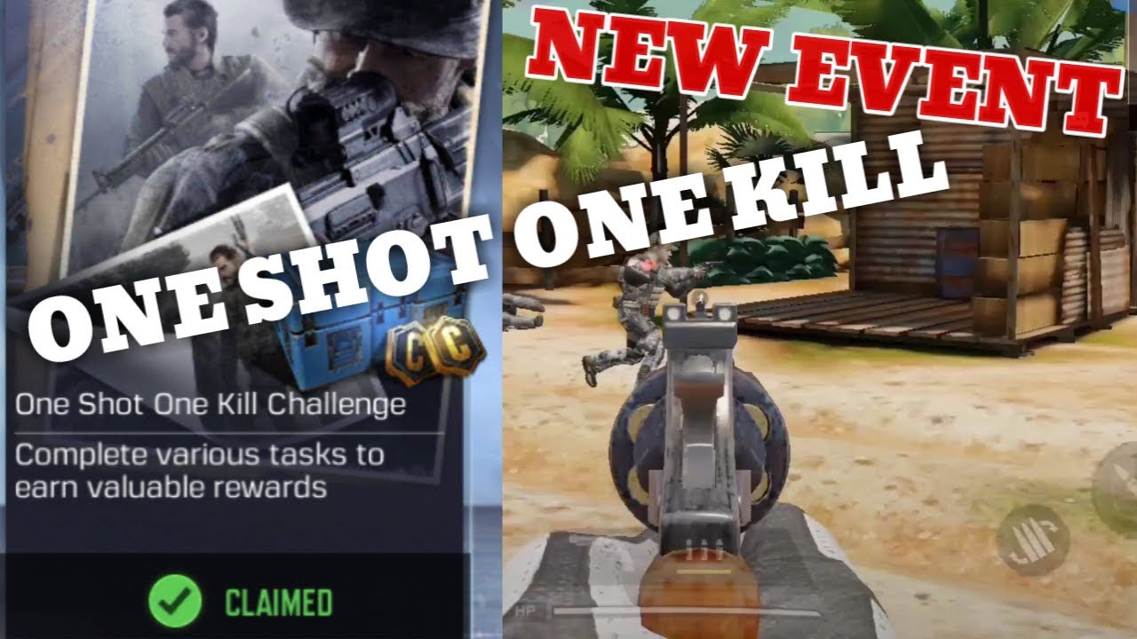 *NEW EVENT* ONE SHOT ONE KILL CHALLENGE Call of Duty: Mobile - YouTube
