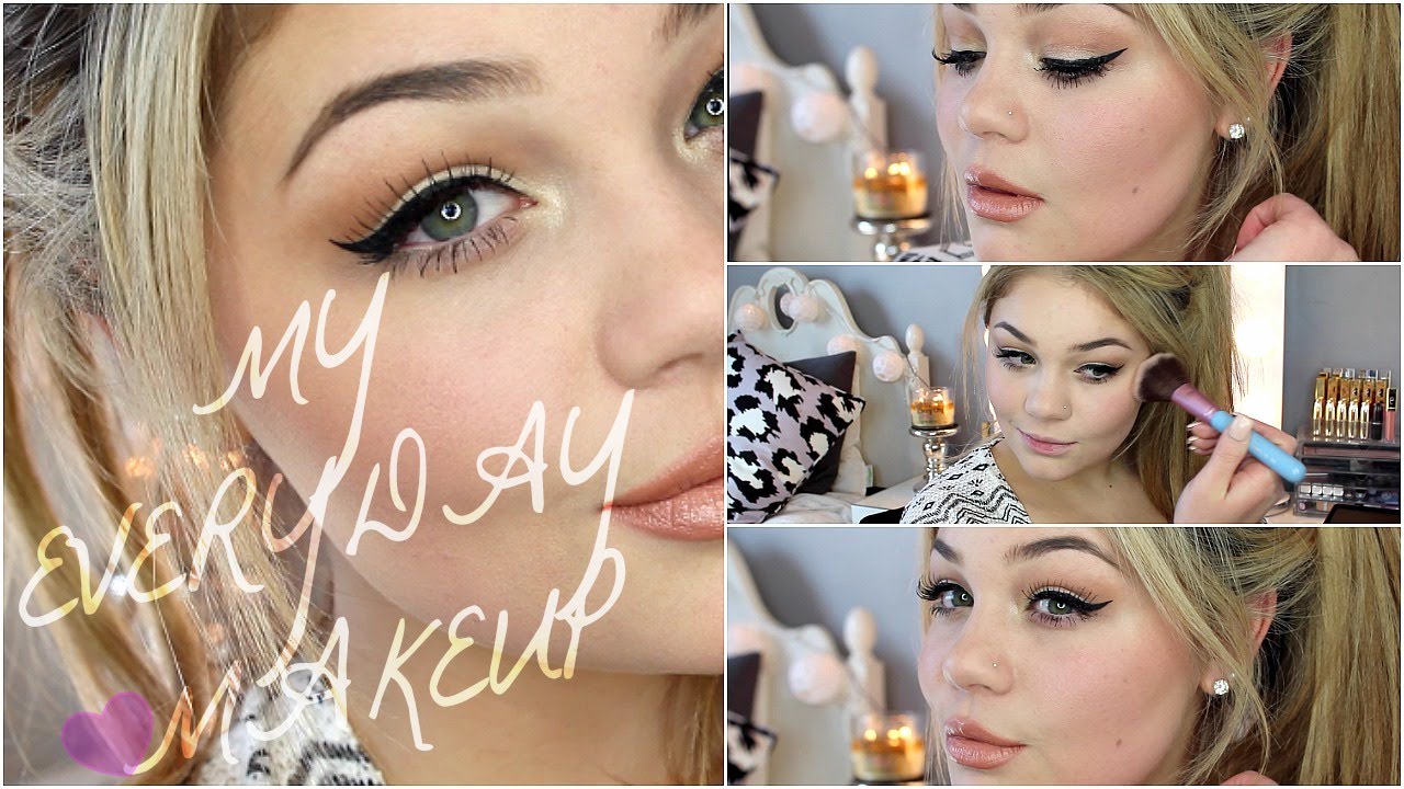 Everyday Makeup Tutorial Blissfulbrii ♡ Youtube