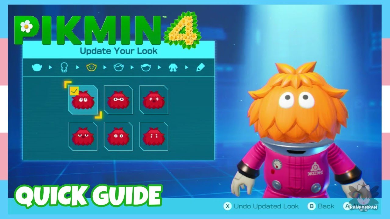 How To Change Your Player's Look To A Leafling In Pikmin 4 | Quick ...