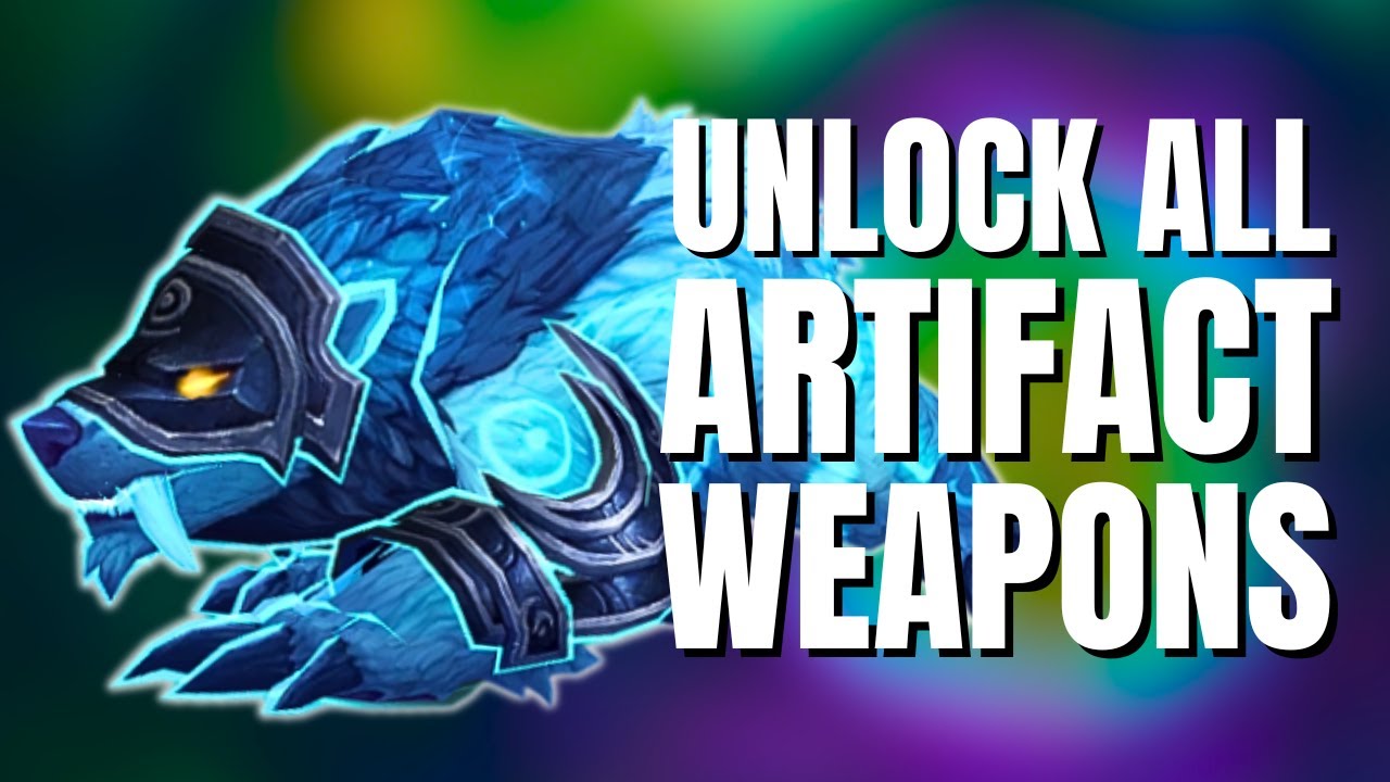 How to Unlock Every Artifact Weapon Appearance in Legion Remix - YouTube
