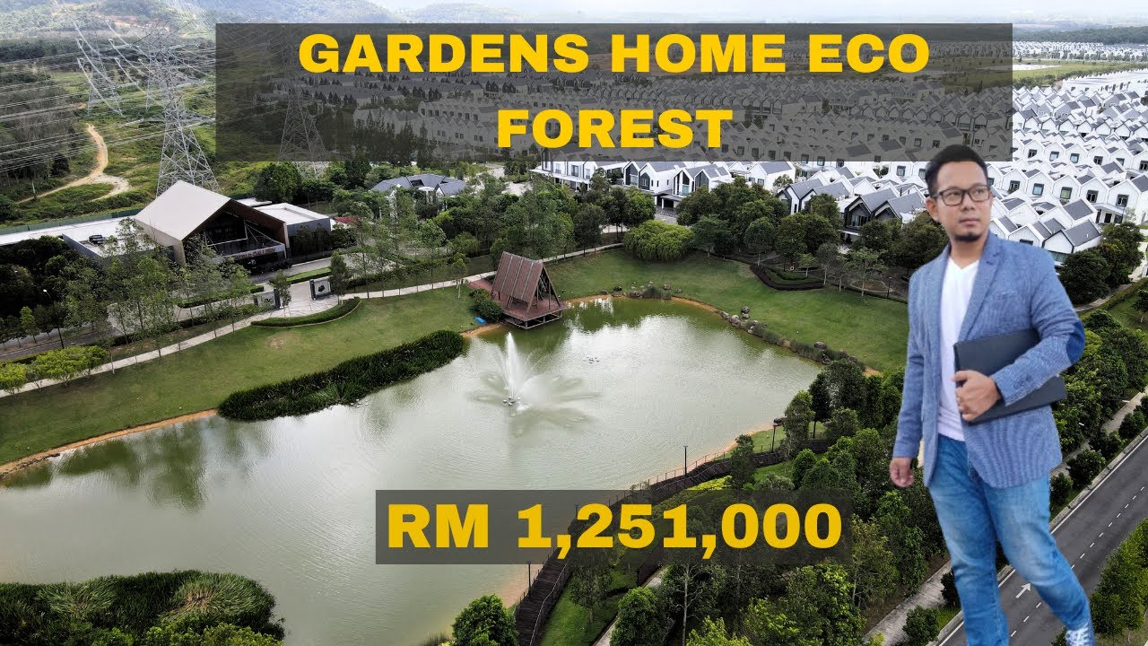 Last Phase Eco Forest Semenyih | Double Storey Garden Homes [2D] | Price from RM 1.2 MIL | # ...