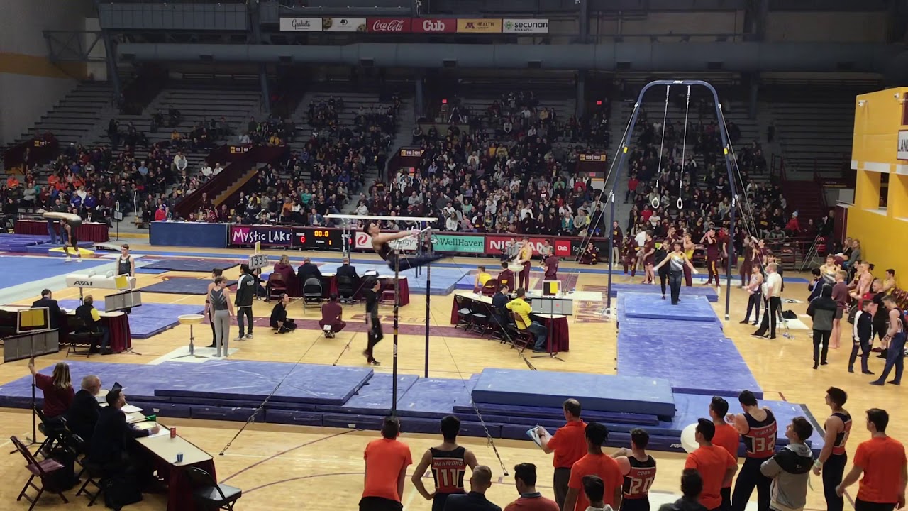 Ian Skirkey High Bar Minnesota 1.24.20 - YouTube