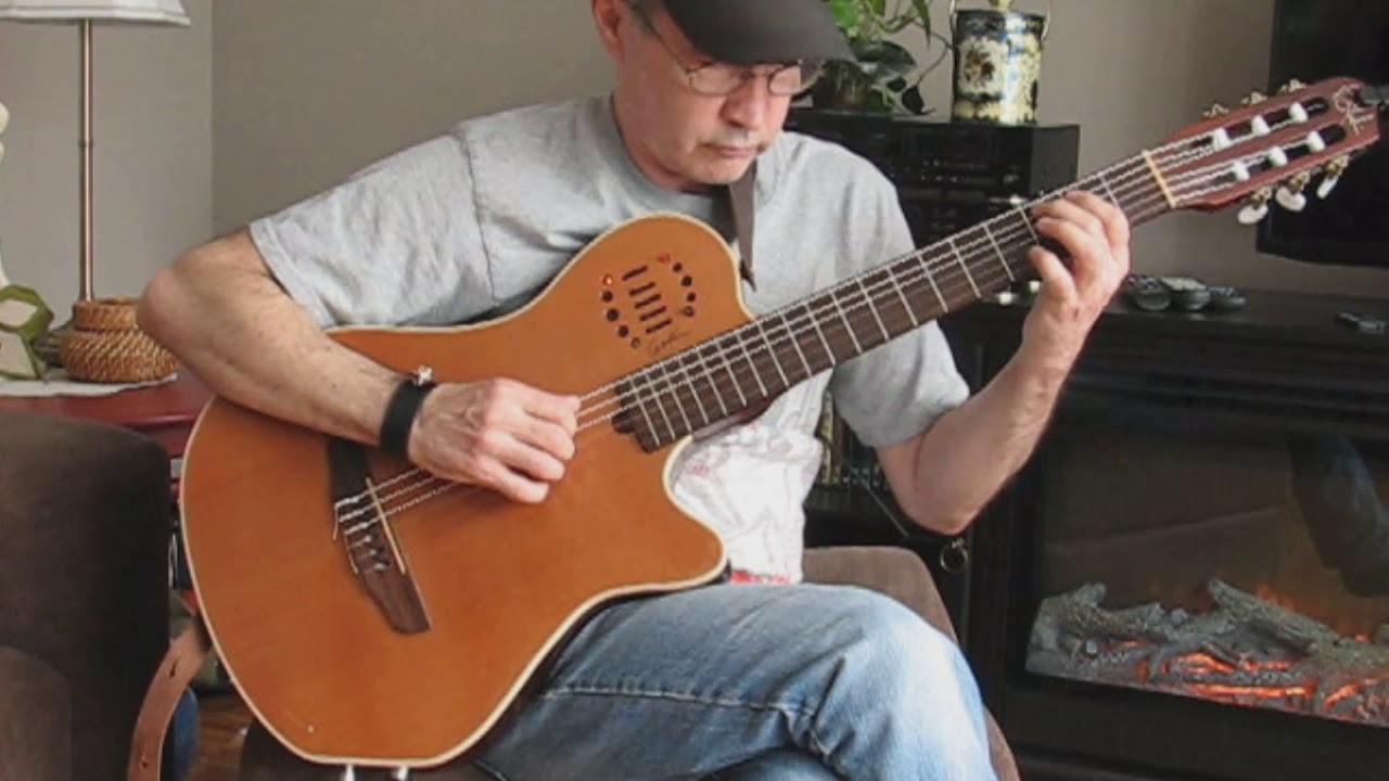 Moi mes souliers-Félix Leclerc-Fingerstyle guitar-Michel Morissette ...