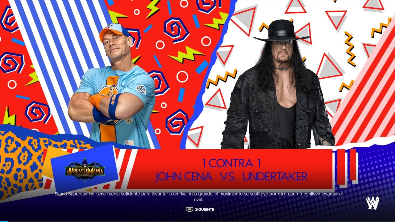 John Cena vs The Undertaker - Wrestlemania 34 - YouTube