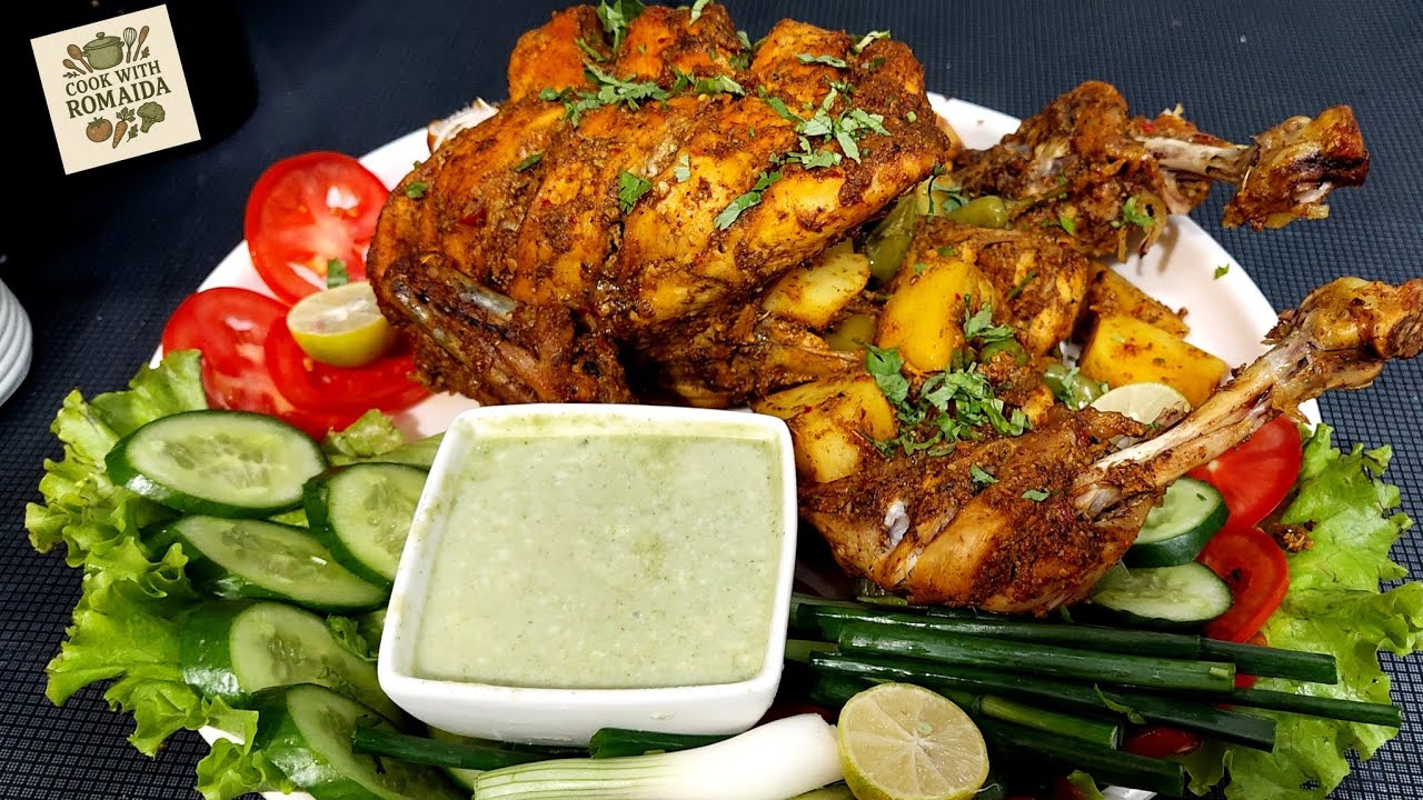 Chicken Steam Roast Chargha | Juicy & Spicy Chicken Chargha Recipe ...