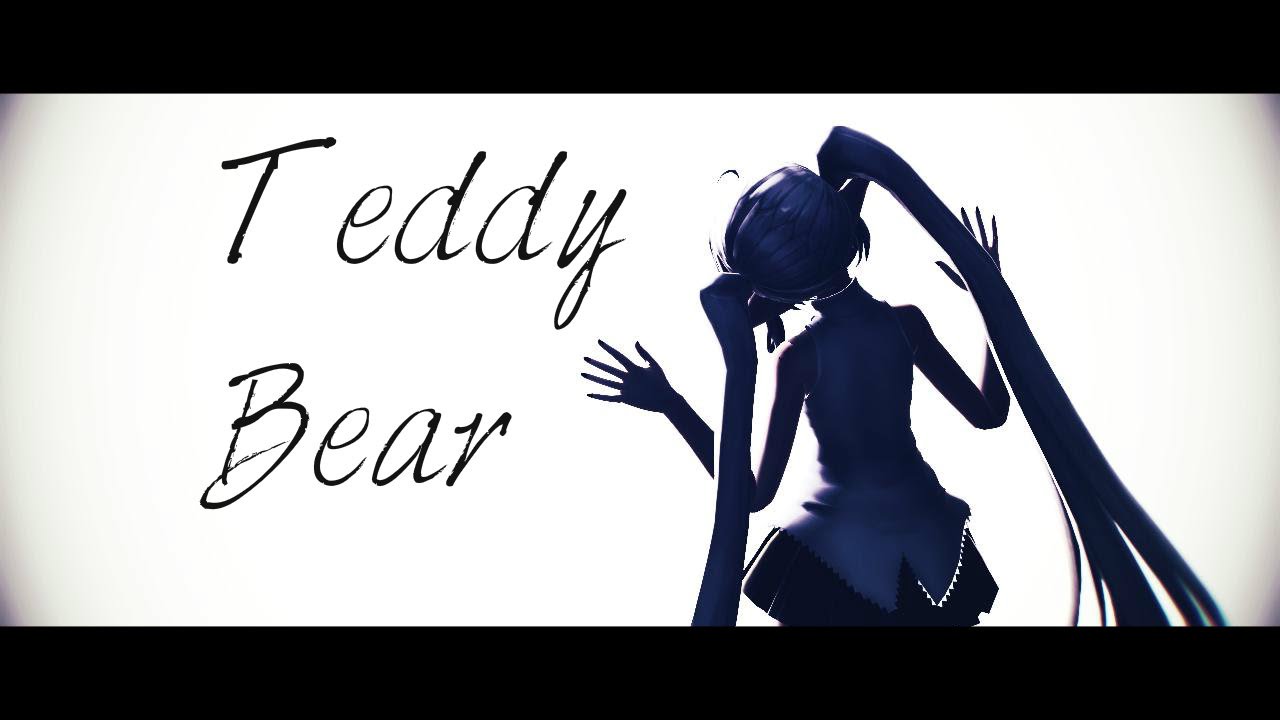 MMD Mii-chan [ Teddy Bear ] + motion dl + model dl - YouTube