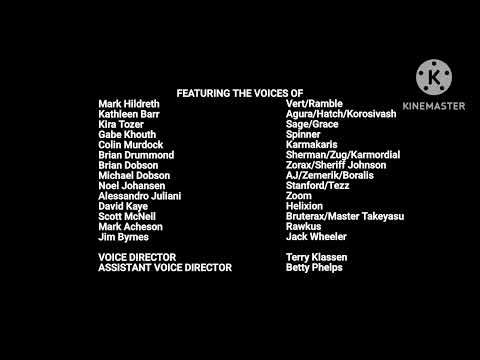 Hot Wheels: Battle Force 5: Full Revolution - End Credits (2012) (English Version)