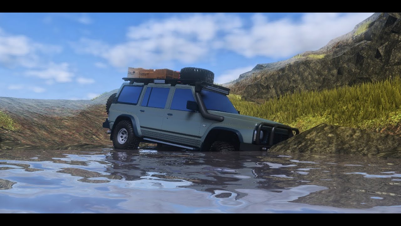Off Roading in quartz's Chassis Testing Place (Roblox) - YouTube