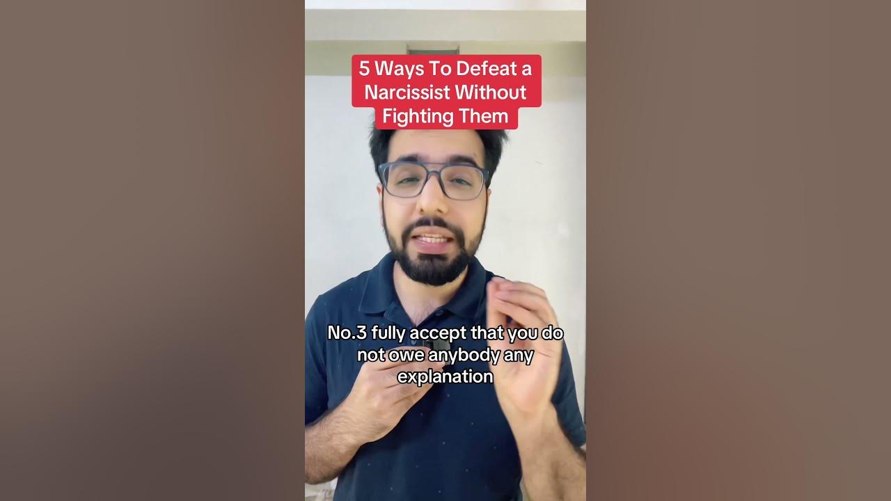 5 Ways To Defeat A Narcissist Without Fighting Them #narcissist - YouTube