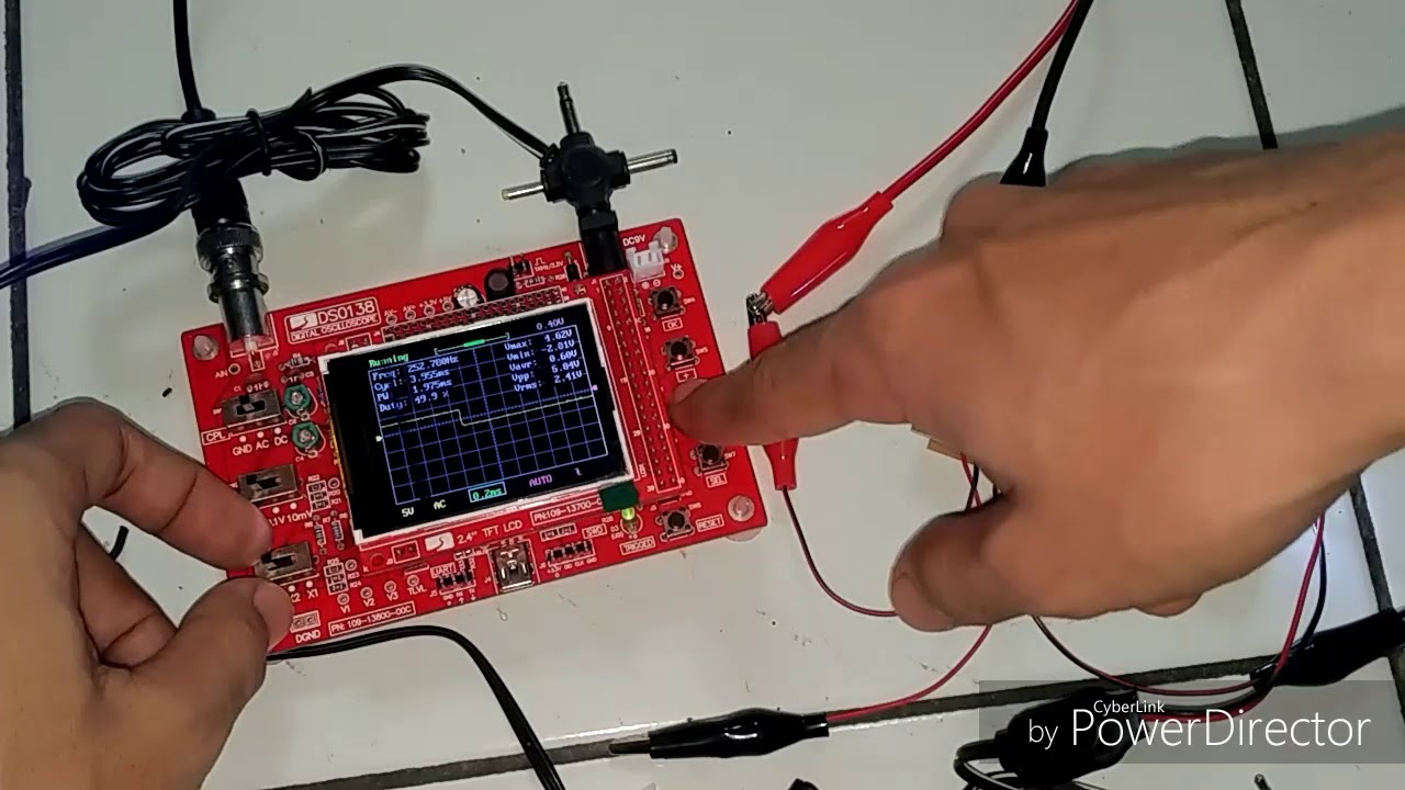DSO138 DIGITAL OSCILLOSCOPE / OSILOSKOP MINI - YouTube