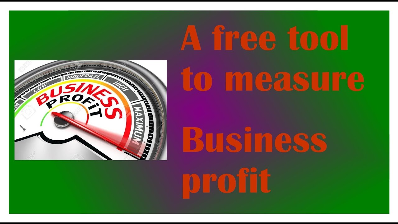 Business Profit Meter - YouTube