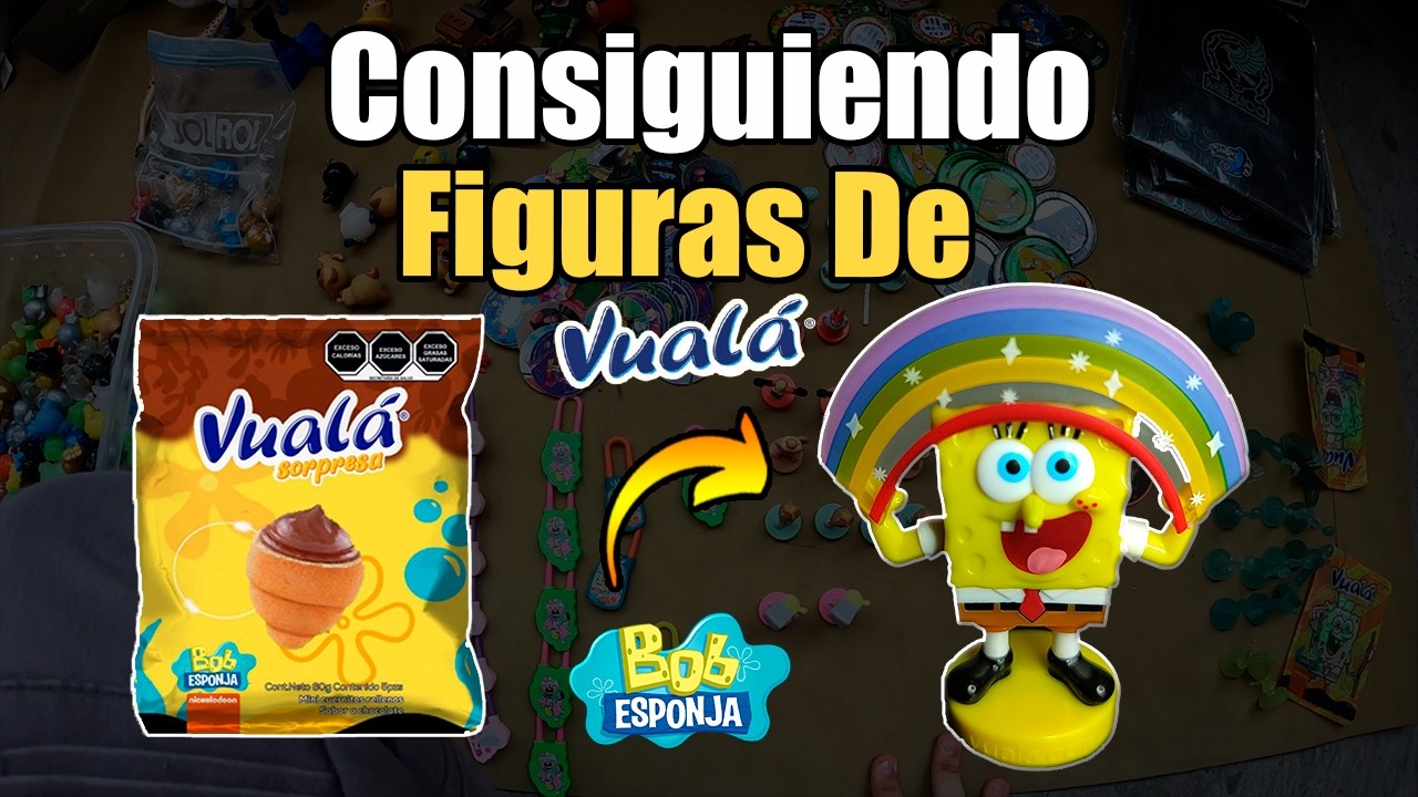 ¡Así fue como completé la nueva colección de Bob Esponja de Vuala ...