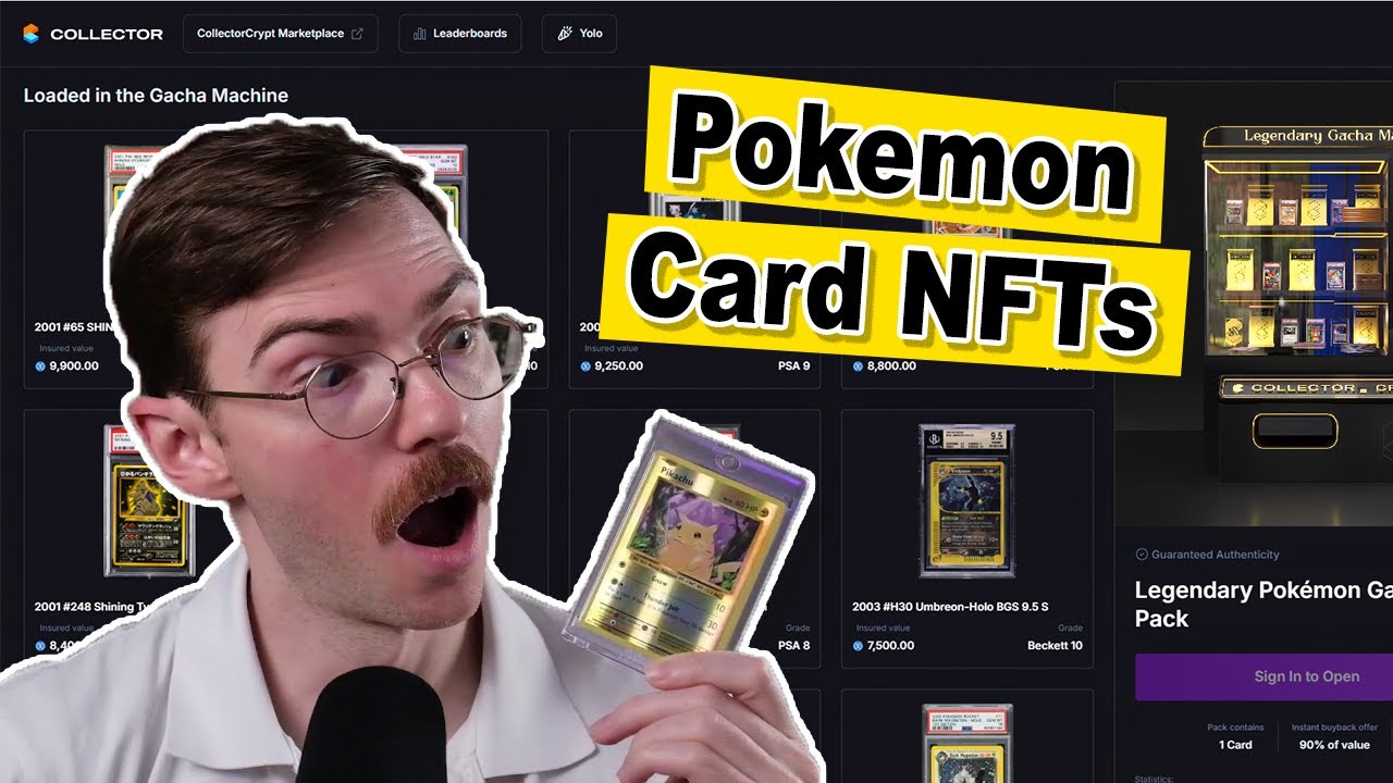 Best Place to Buy NFT Pokemon Cards (Courtyard vs Collector Crypt ...