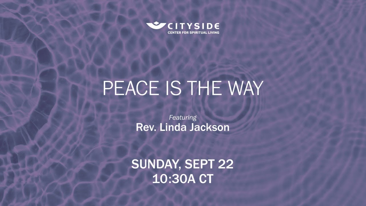 Peace Is The Way - Rev. Linda Jackson - YouTube
