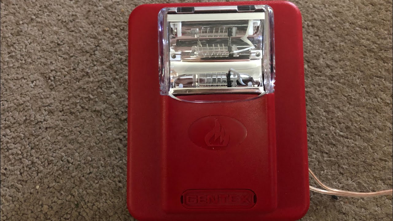 Gentex ST24-75WR (Commander 1) Remote Strobe - YouTube