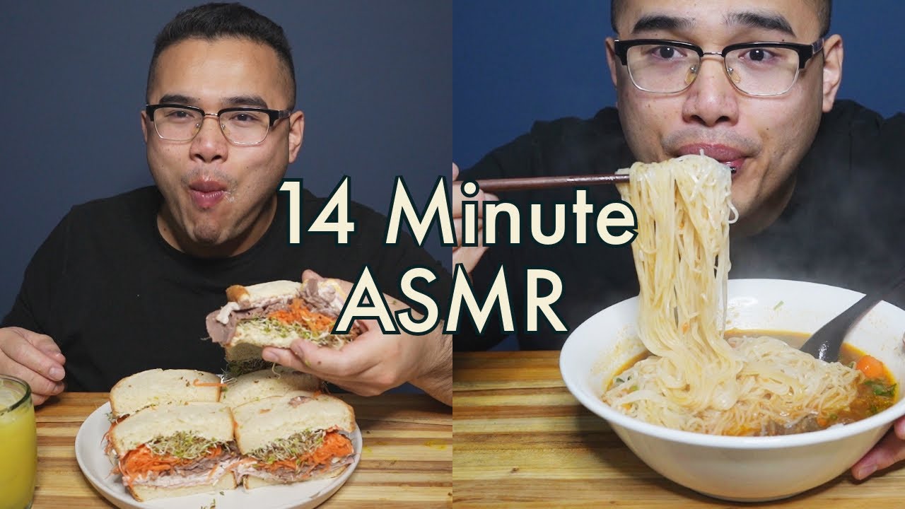 14 Minute Eating ASMR - YouTube