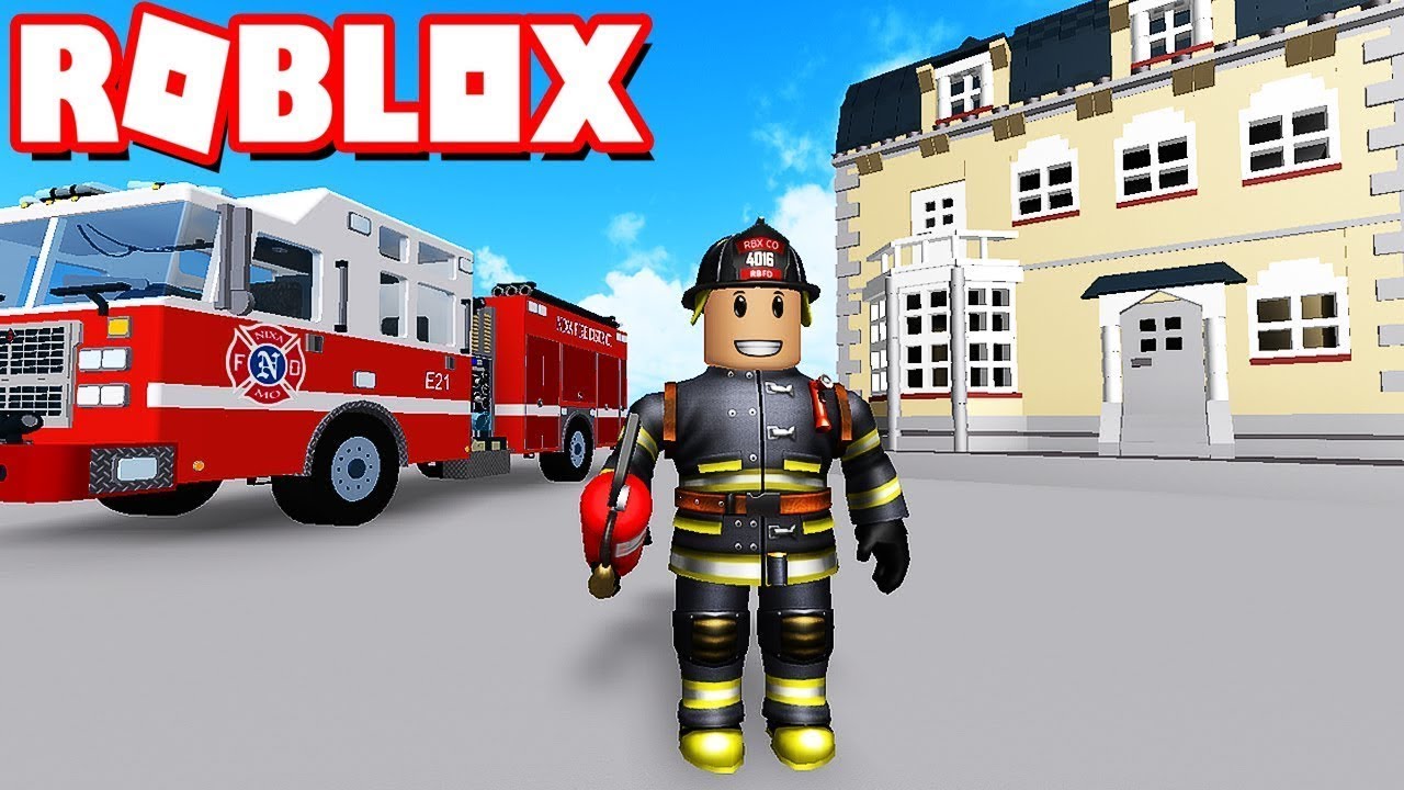 jugando a ser un bombero en roblox, se quema mi casa¡¡¡ - YouTube