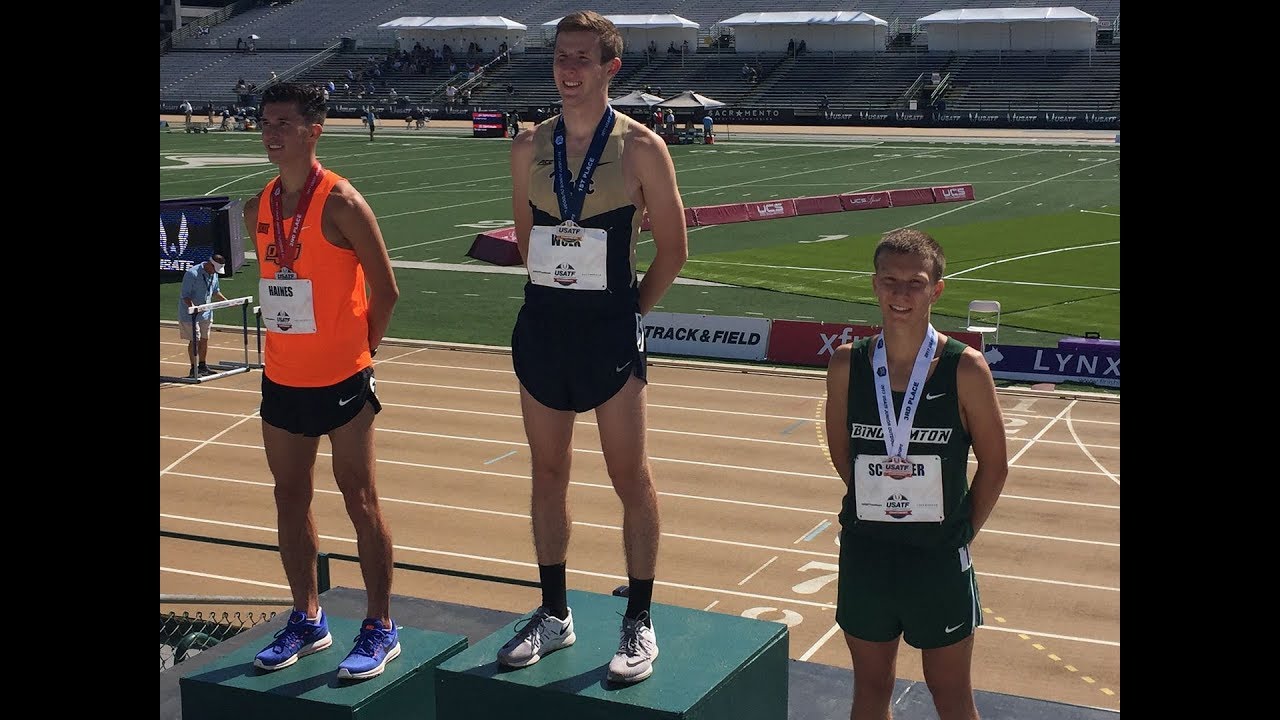 Dan Schaffer - 5000 - USA Junior Championships - Sacramento, CA - 3rd ...