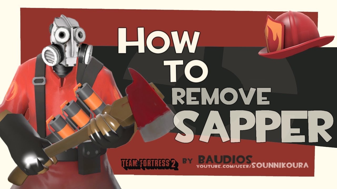 TF2: How to remove sapper - YouTube
