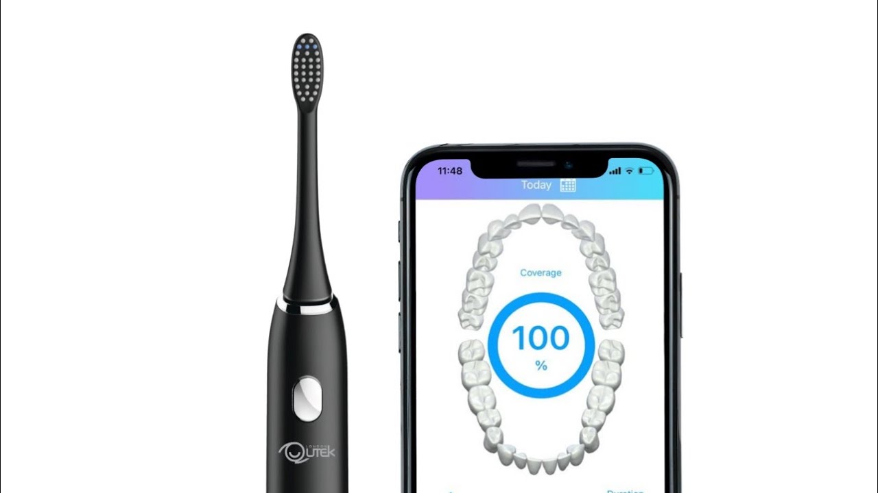 DENTİCARE-White Smart Sonic Toothbrush #qutek - YouTube