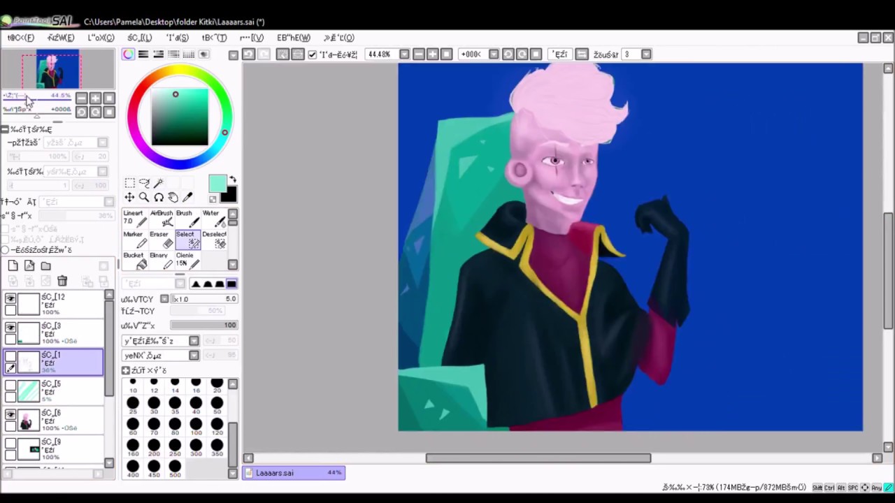 "Boom, Emerald!" Lars of the Stars Speedpaint [Steven Universe] - YouTube