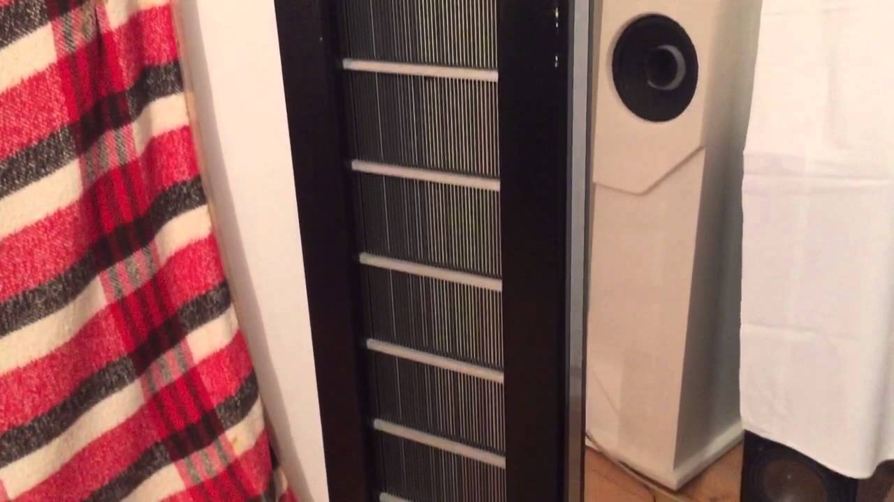 Audiostatic DCI - electrostatic loudspeakers - YouTube