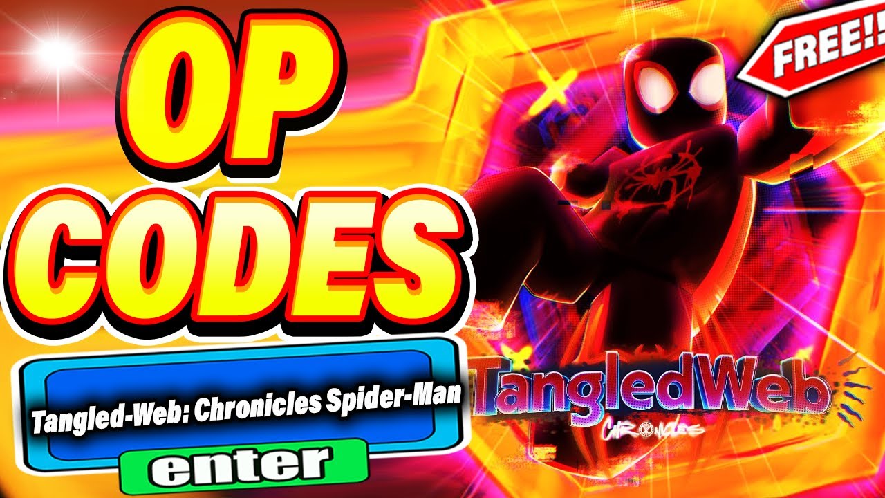 ALL NEW *SECRET CODES* IN ROBLOX Tangled-Web: Chronicles Spider-Man SUPER OP CODE NEW OUT NOW ...