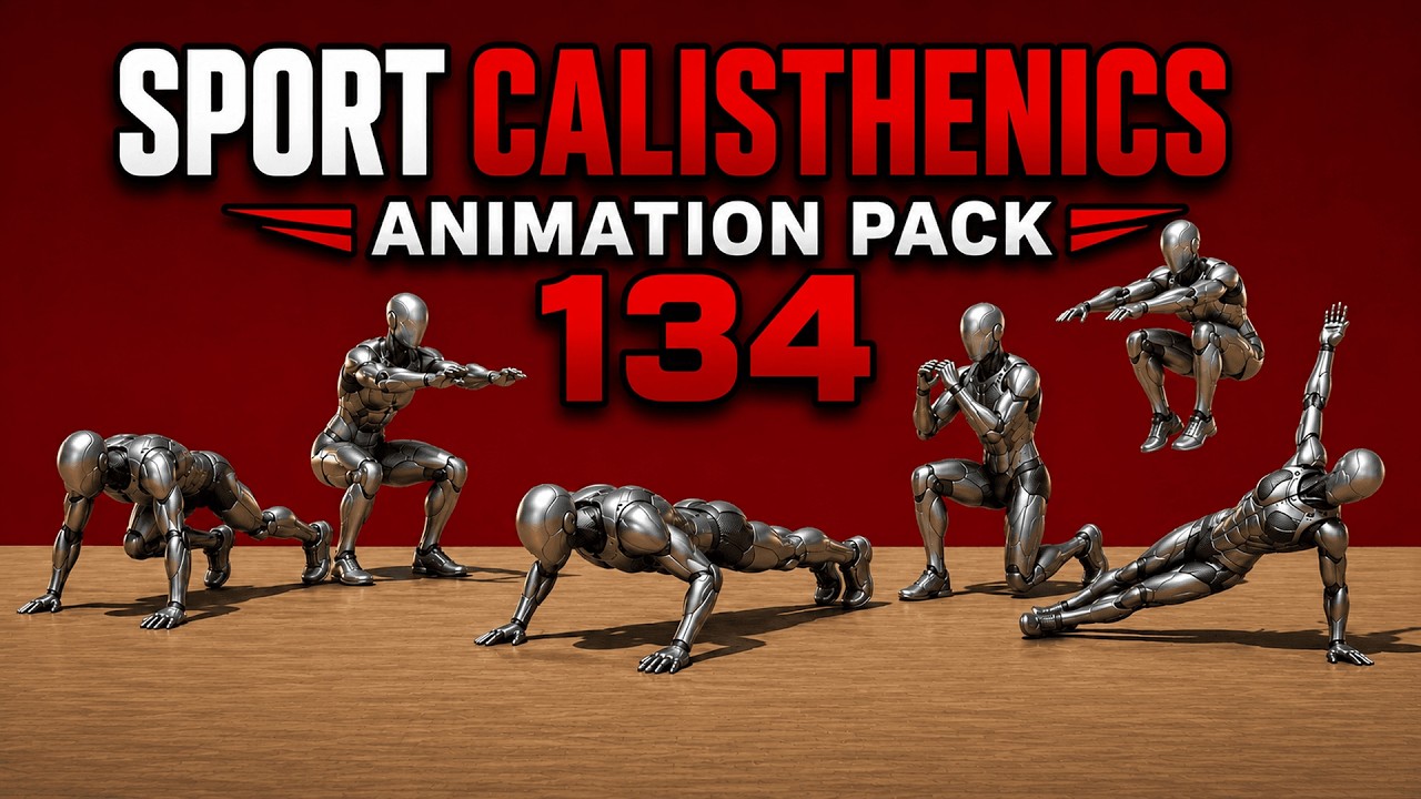 Calisthenics Exercises Part 1 | 3D Animations - YouTube