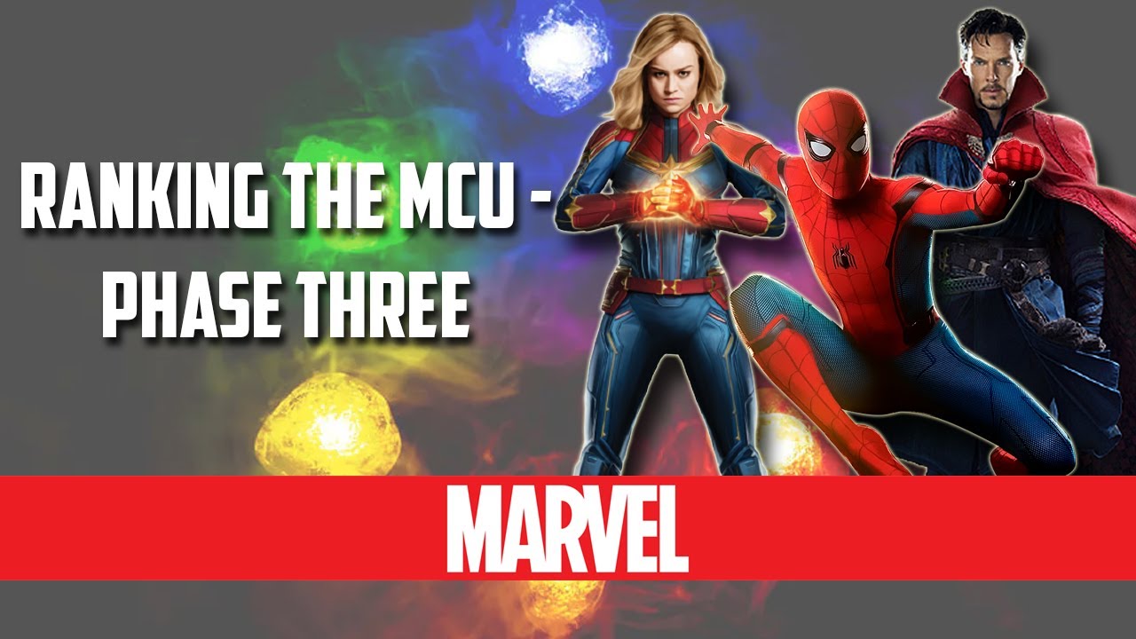 Ranking The MCU! (Phase 3 - Part 1) - YouTube