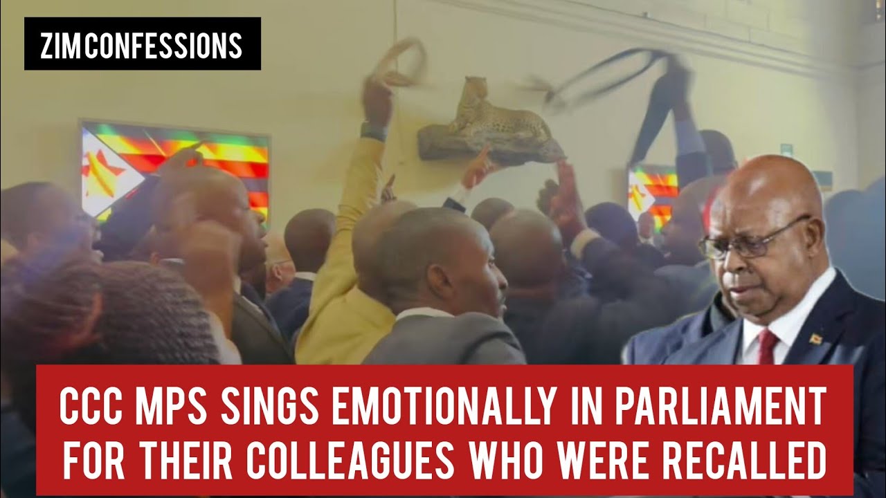 CCC MPs Sings Emotionally In Parliament For Their Colleagues Who Were ...