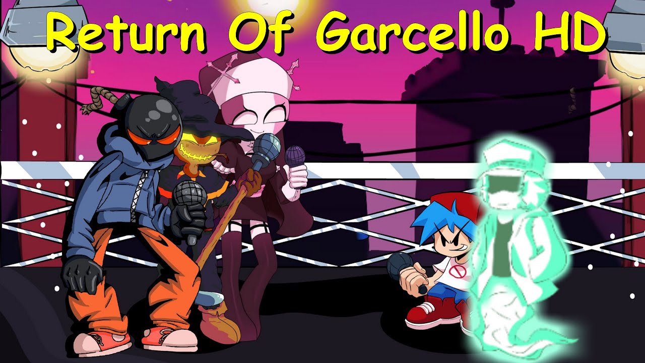 Return Of Garcello HD Full Week - Friday Night Funkin' Mod - YouTube