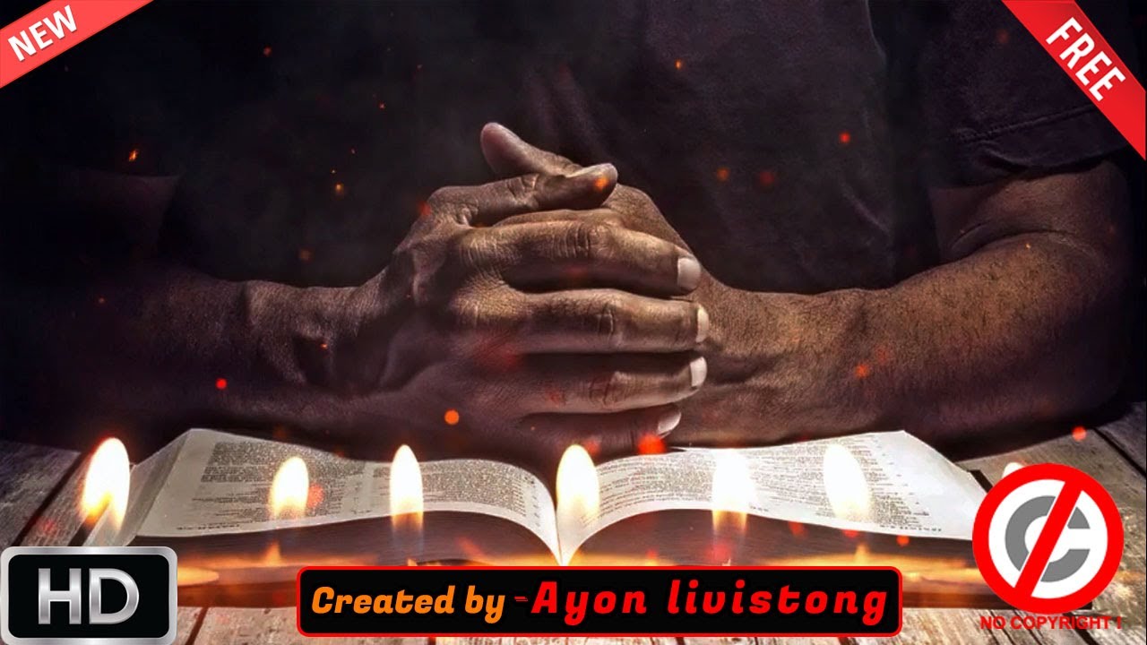 331, Free Christian worship Loop Background Video free / Praying a Man ...