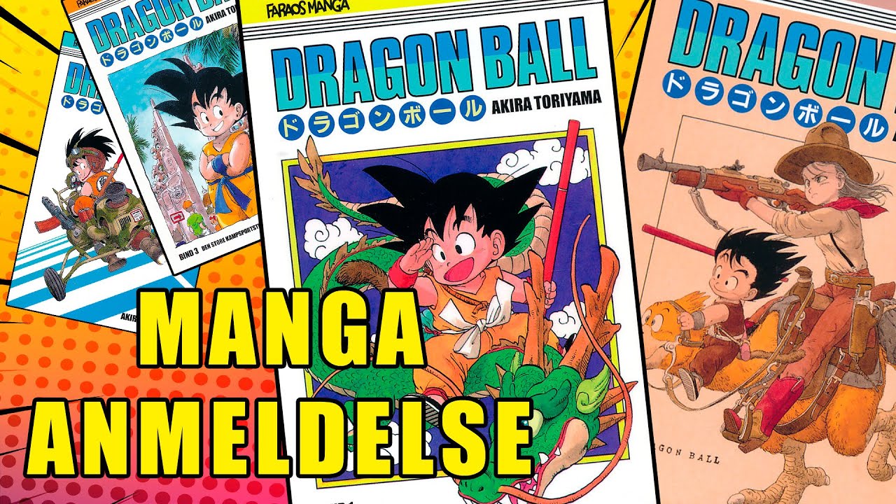 Dragon Ball Manga på Dansk (Anmeldelse) - YouTube
