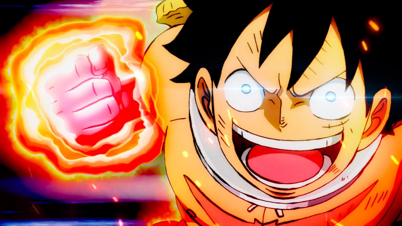 LUFFY ÉVEIL SON RYUO ET L'ULTIME ATTAQUE DES 9 FOURREAUX ROUGES D'ODEN ...