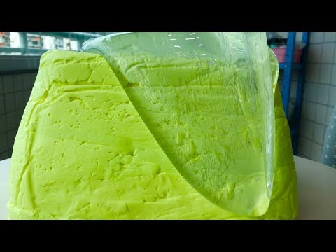 FIZ MAIS DE 10KG CLEAR BUTTER SLIME ! 5KG DE SLIME TRANSPARENTE COM 5KG ...