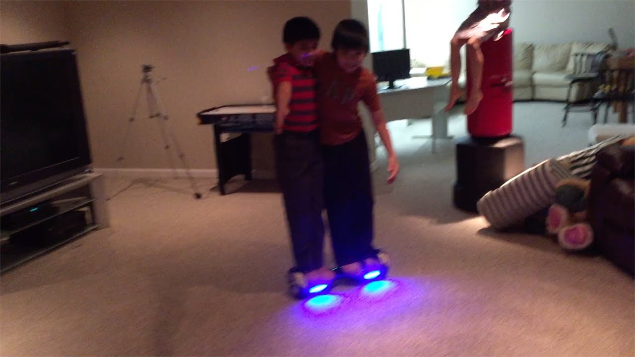 More ways having fun with the hoverboard - YouTube